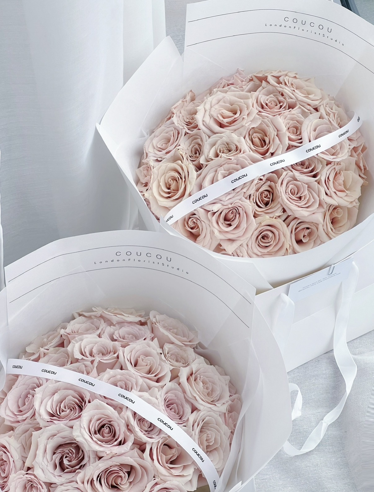 Pastel Pink Roses - Coucou Flora | Flowers | Floom